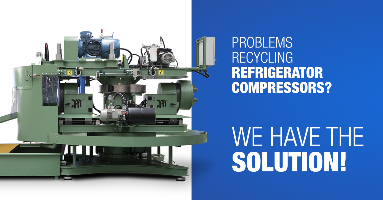 Fridge Compressors Recycling Plant - Marcovil